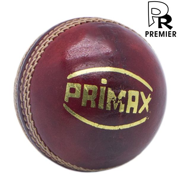 Premier Cricket Ball Primex Snr 4Pc Leather Cb-16 Red 5 1/2 Oz ...