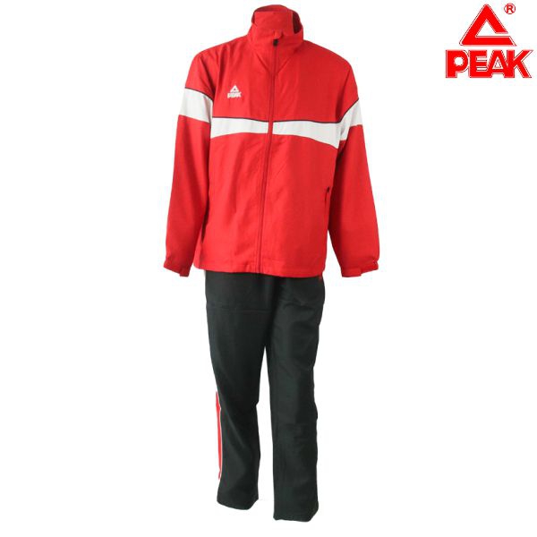 Peak Tracksuit Woven Red/Blk/Wht | Nairobi Sports House