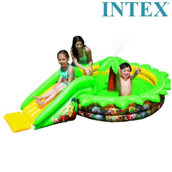 Intex Pool animal friends three ring slide 57445 | Nairobi Sports House