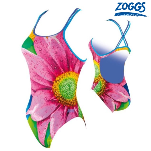 Zoggs Costume wmn bloom twinbk | Nairobi Sports House