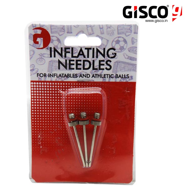 Gisco Needle Inflating Balls European Style (Pkt Of 3) 66252 (Pkt Of 3 ...