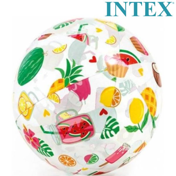 Intex Beach ball lively print 59040 3+ yrs | Nairobi Sports House